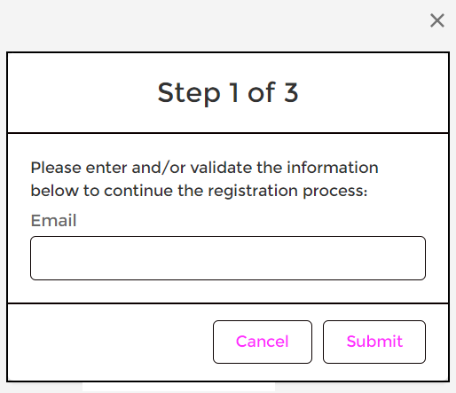 Pink Portal Registration Walkthrough